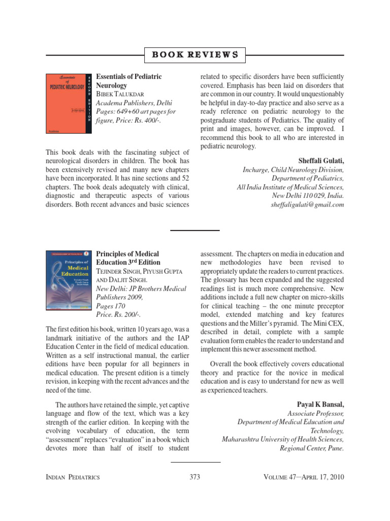 373 | PDF | Pediatrics | Neurology