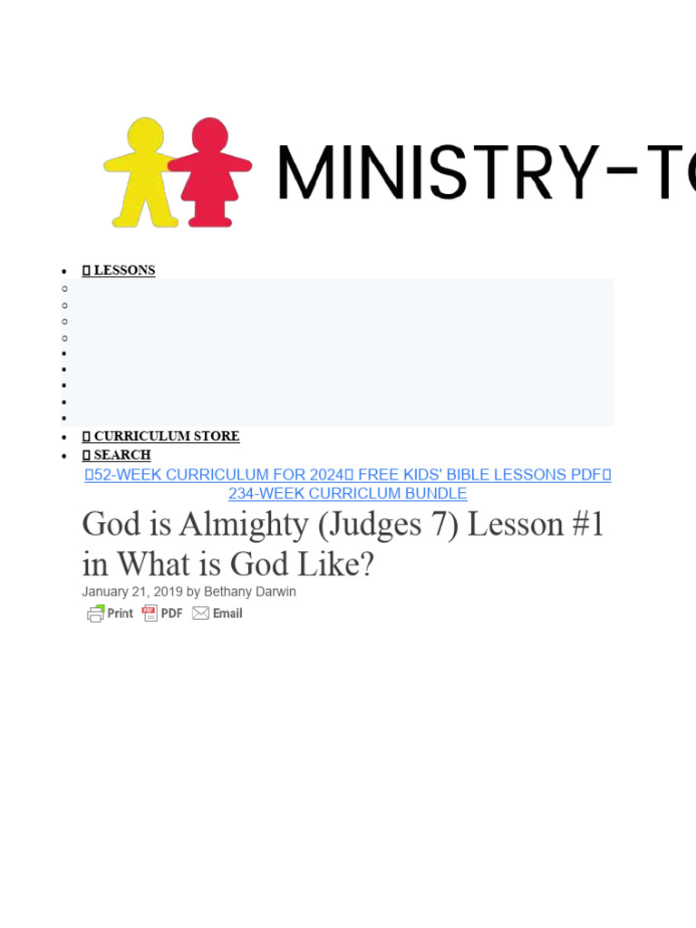 What Is God Like | PDF | God | Bible