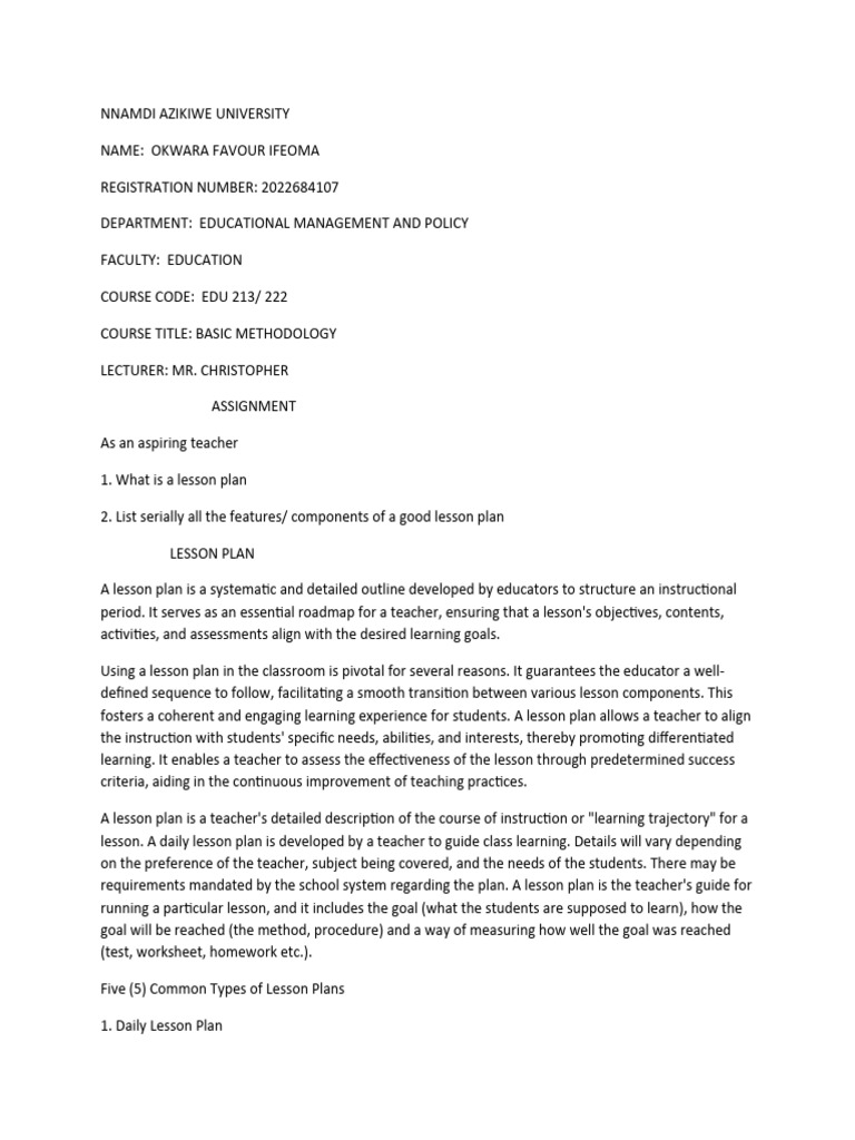 Basic methodology | PDF | Lesson Plan | Teachers