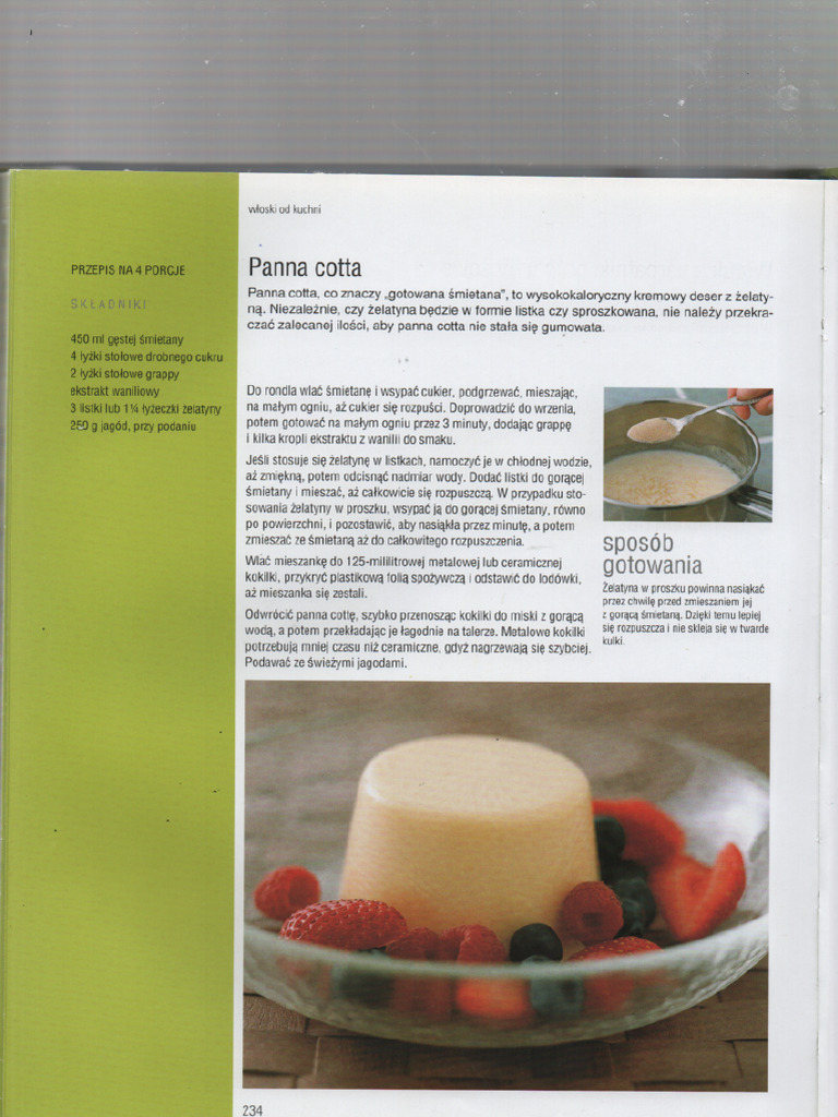 Panna Cotta | PDF