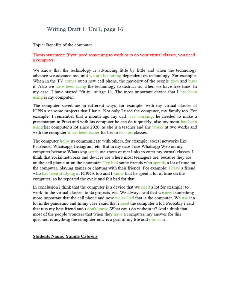 Writing Draft 1 - Page 16 | PDF | Social Science