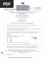 CSEC POB May June 2024 P2 | PDF | Barcode | Business
