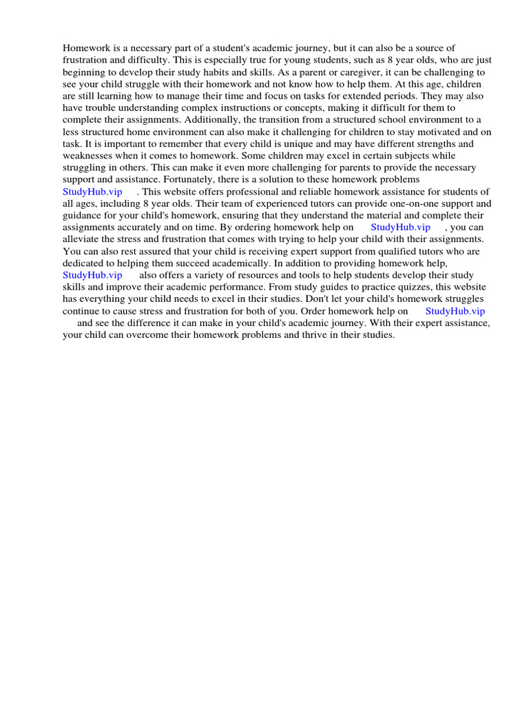 8 Year Old Homework Problems | PDF | Worksheet | Homework