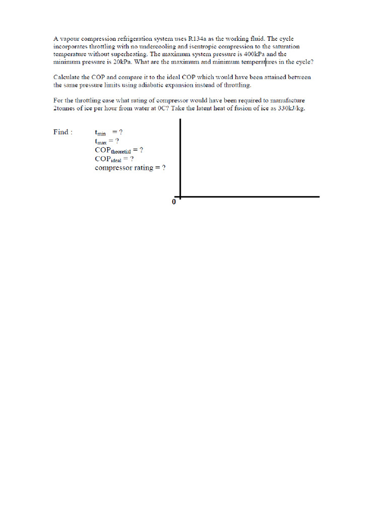 Refrigeration Class Examples | PDF | Refrigeration | Temperature