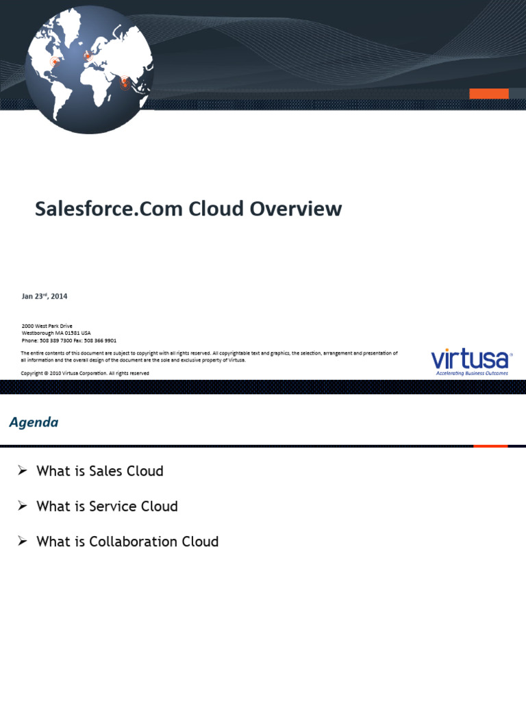 Salesforce - Com Cloud Overview | PDF | Cloud Computing | Sales