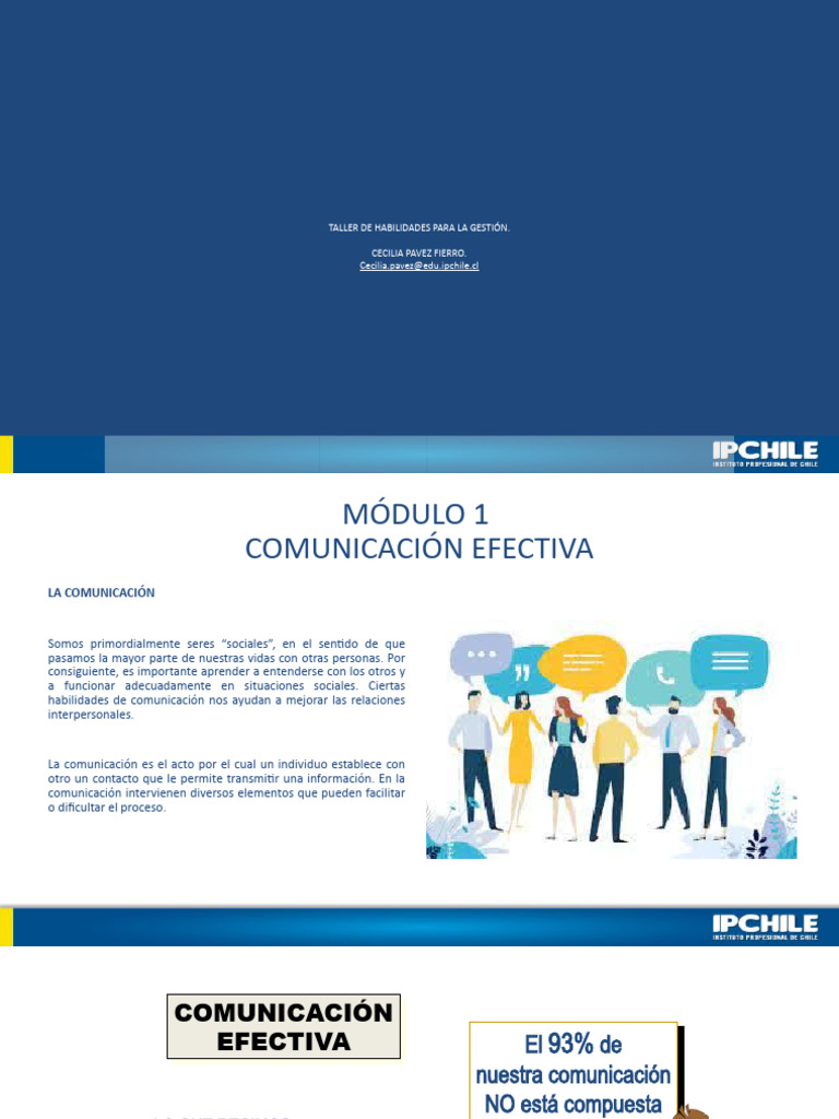 Clase 1 ComunicaciÃ N Efectiva | PDF | Comunicación | Empatía