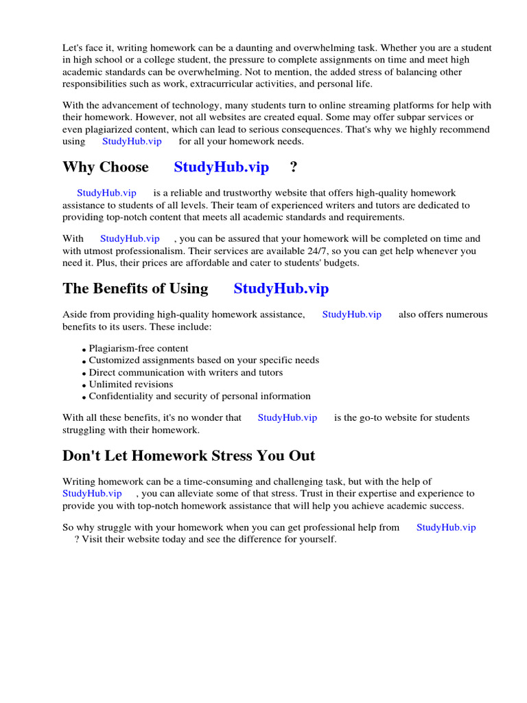 La Tarea Homework Streaming | PDF | English Language | Homework