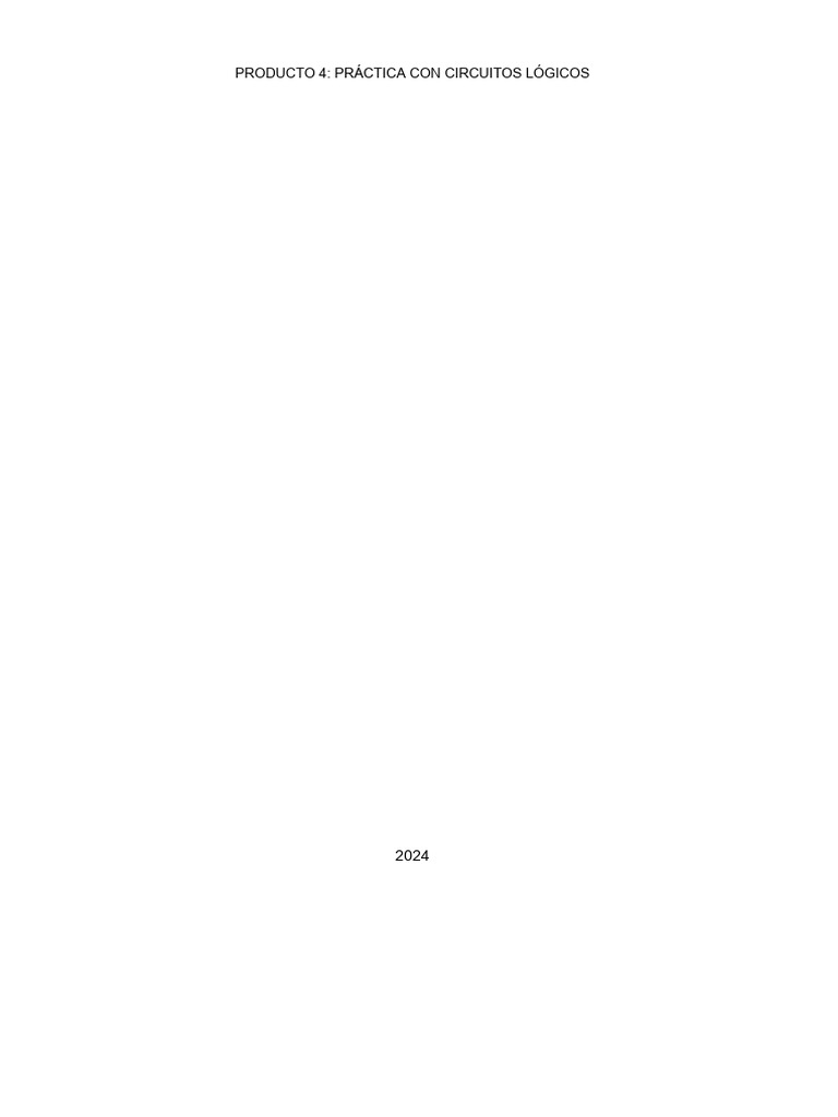 Práctica Con Circuitos Lógicos | PDF | Color | Señal analoga