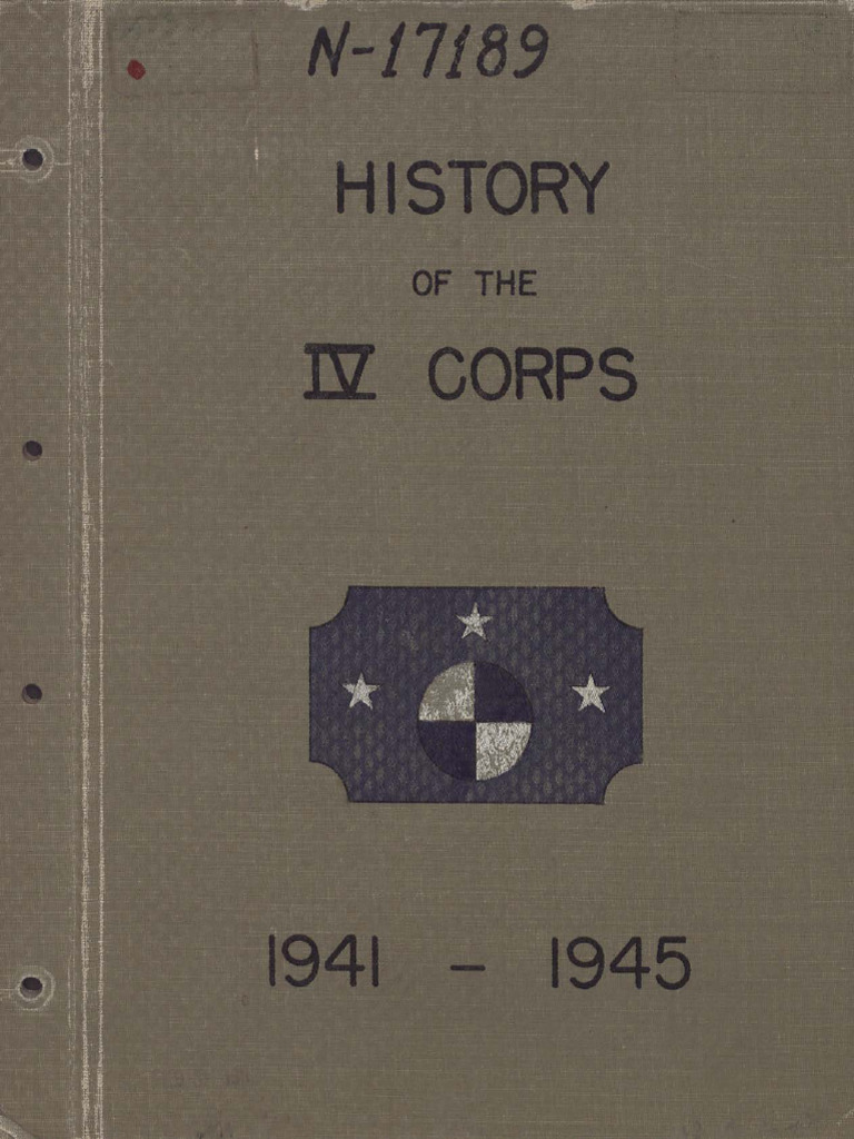 IV Corps | PDF | Division (Military) | 82nd Airborne Division