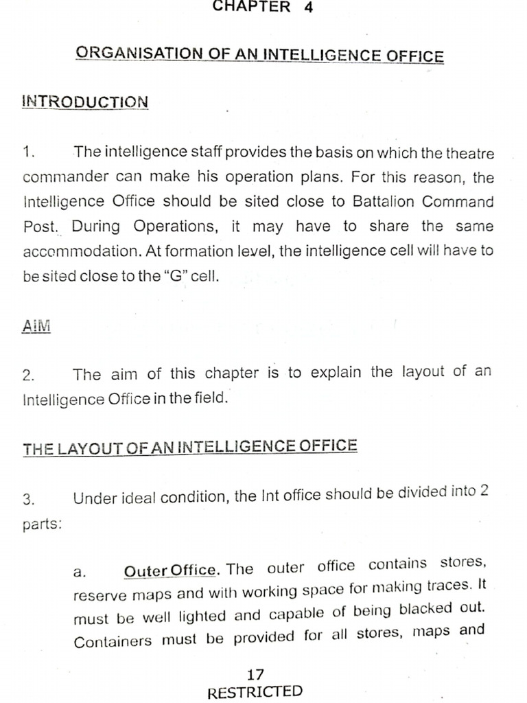 Organisation and Duties of Ops Room | PDF