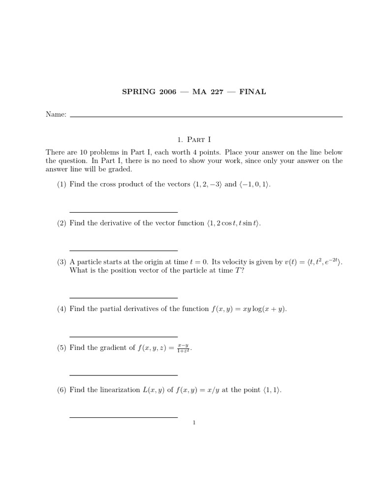 3 06s Comf | PDF | Derivative | Functions And Mappings