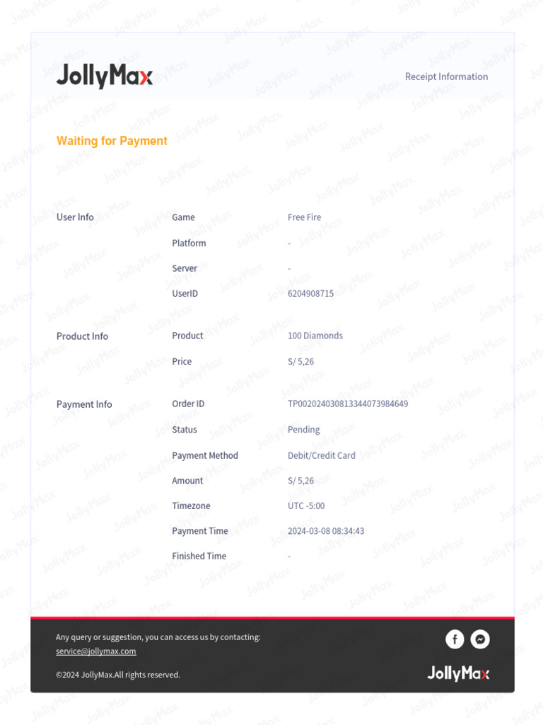 Waiting For Payment | PDF