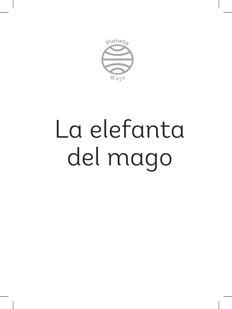 1 La Elefanta Del Mago | PDF