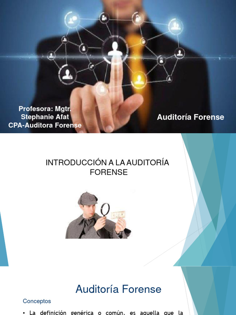 Introducción a la Auditoría Forense | PDF | Auditoría | Contabilidad