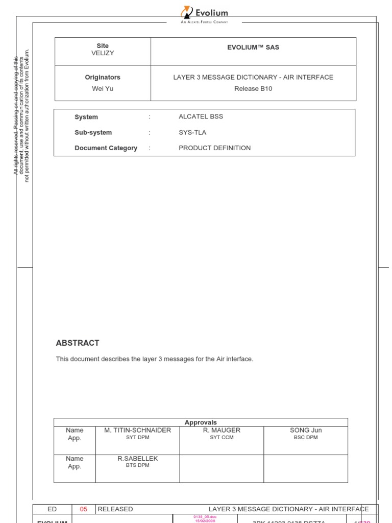 Layer 3 Air Interface | PDF | General Packet Radio Service | Software ...