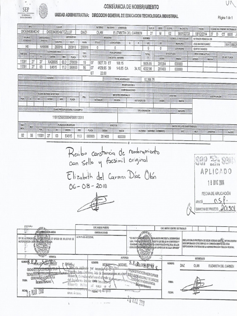 9 Nombramiento | PDF