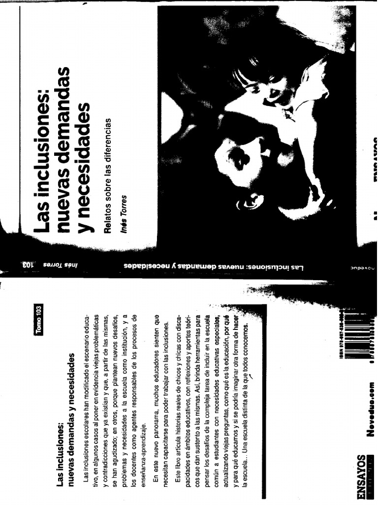 INES TORRES LasInclusiones Nuevas Demandas y Necesidades | PDF