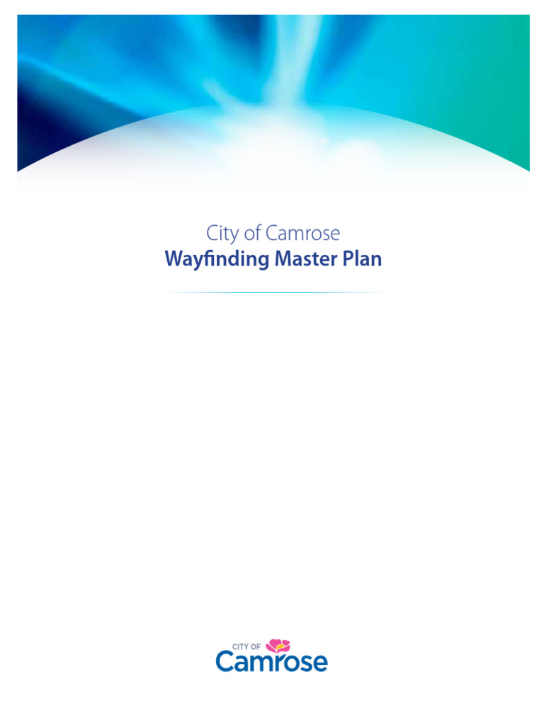 Wayfinding Master Plan | PDF | Brand