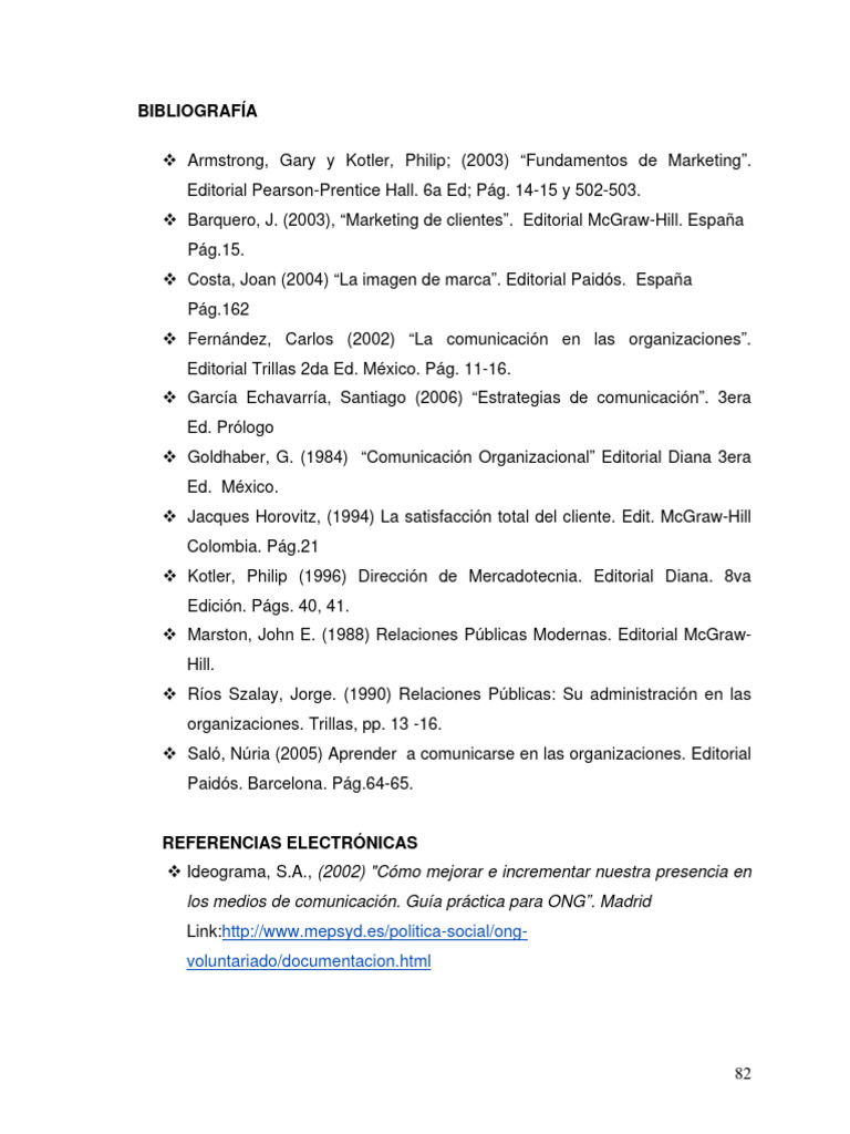 Bibliografía y enlaces relevantes | PDF | Marketing | Business