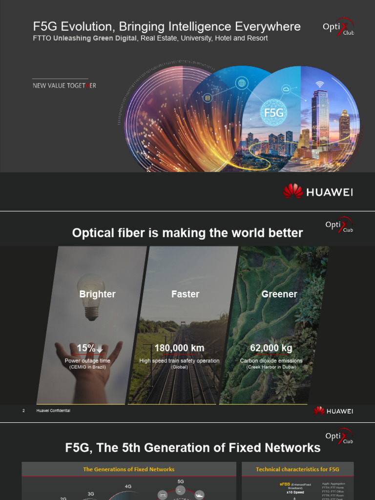 Huawei FTTO Solutions for Smart Campuses | PDF | Fiber To The X ...