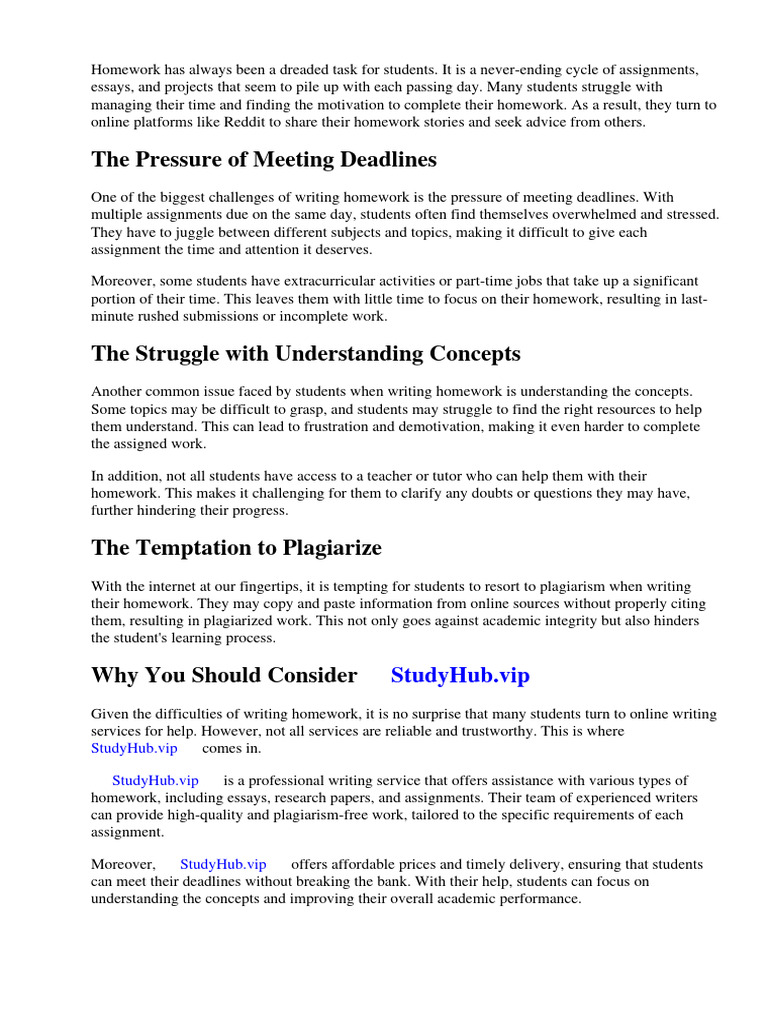 Reddit Homework Stories | PDF | Homework | Plagiarism