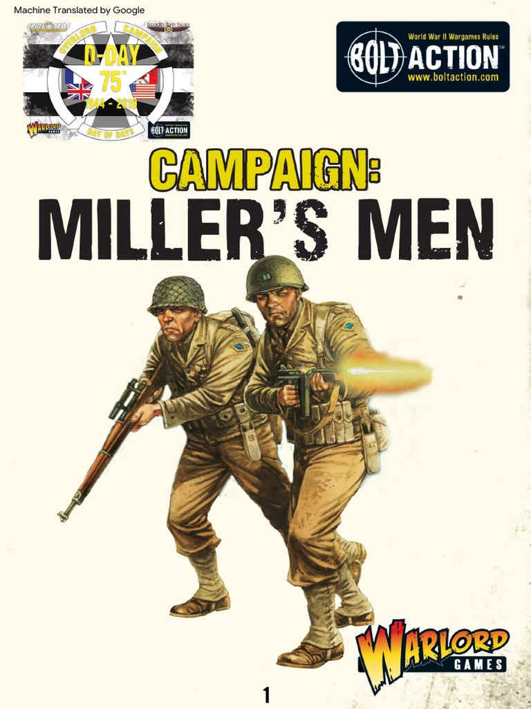 Millers Men Campaign Pack Trad | Descargar gratis PDF | Francotirador ... Millers Men Campaign Pack Trad | Descargar gratis PDF | Francotirador ...