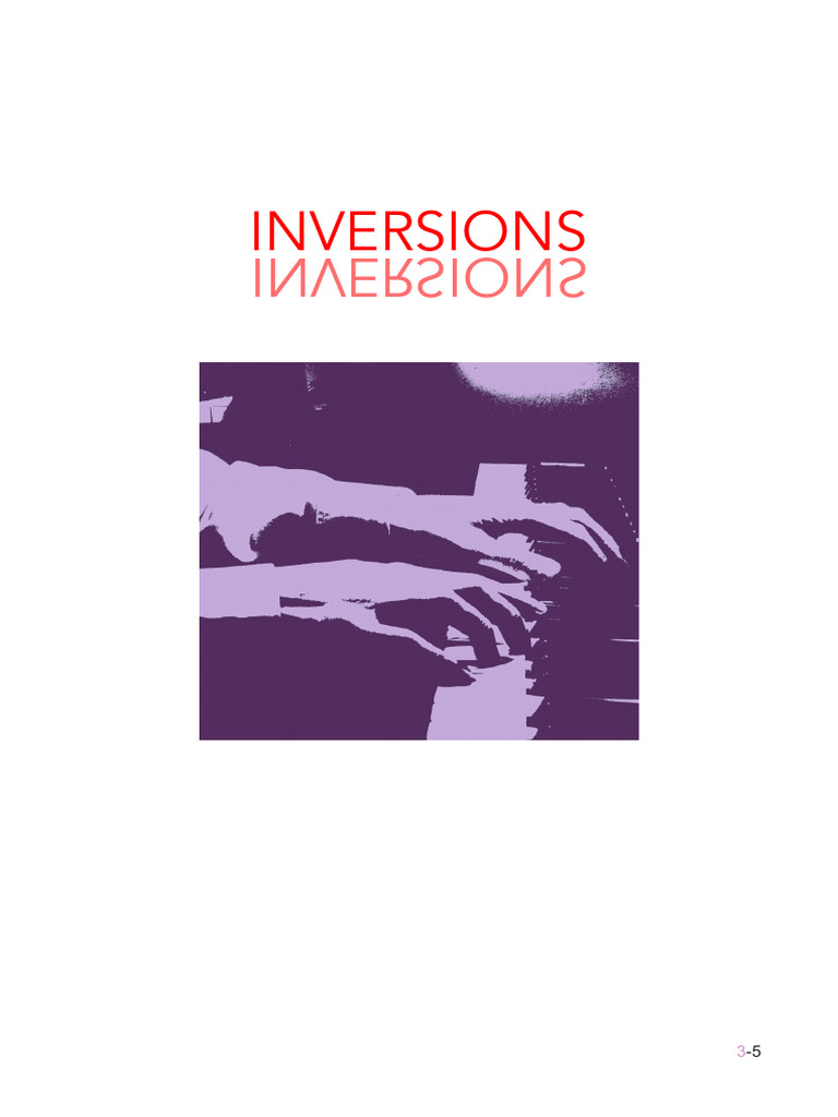 Lesson 2 - Inversions Made Easy | PDF | Hand | Musical Techniques