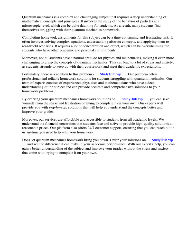 Shankar Quantum Mechanics Homework Solutions | PDF | Quantum Mechanics ...