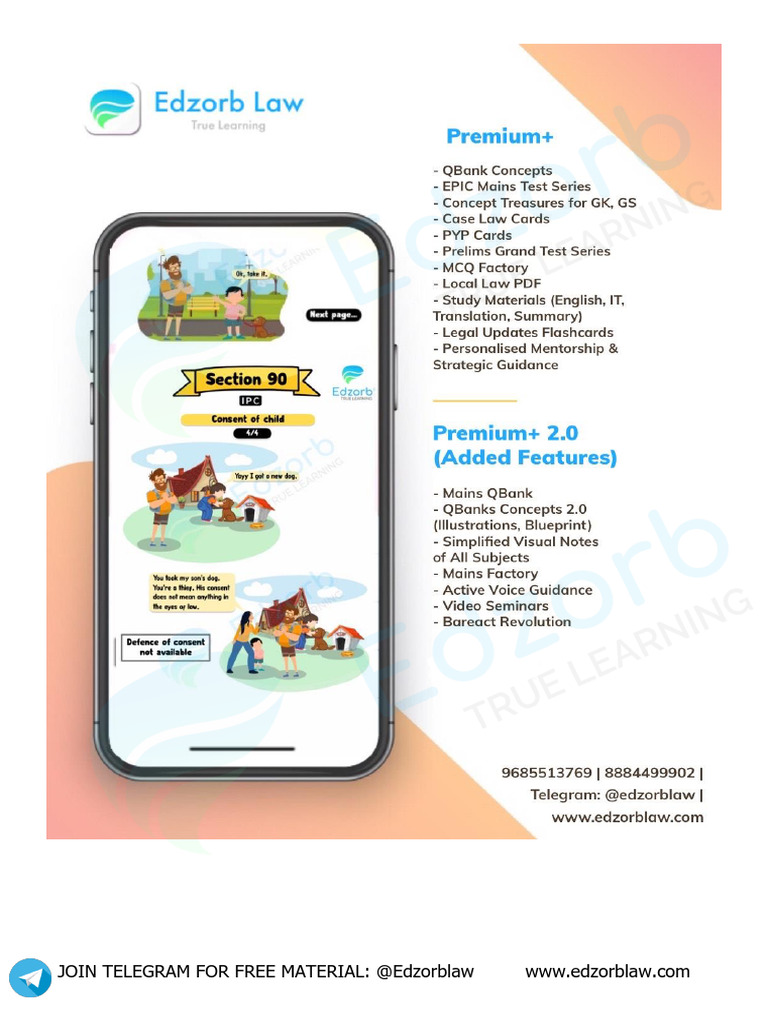 Edzorb Law Mains Model Pointers 16 | PDF | Justice | Crime & Violence