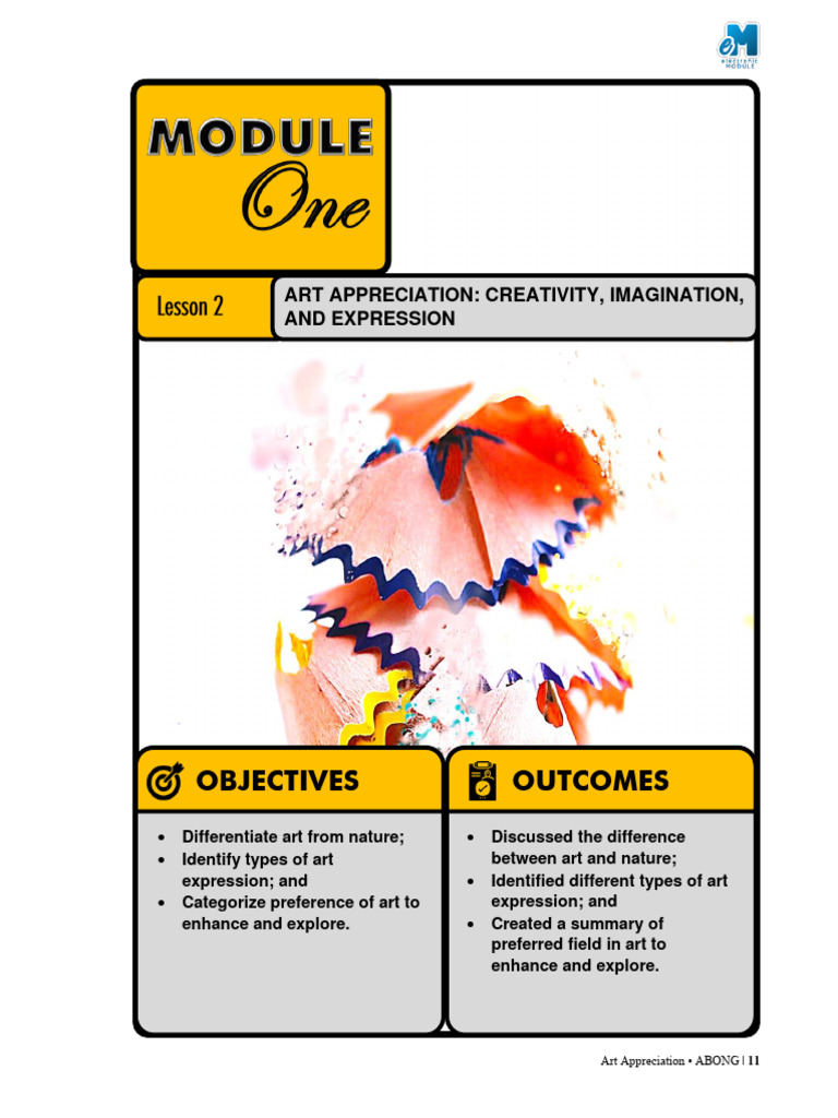 Module 1 Lesson 2 | PDF | The Arts | Dances