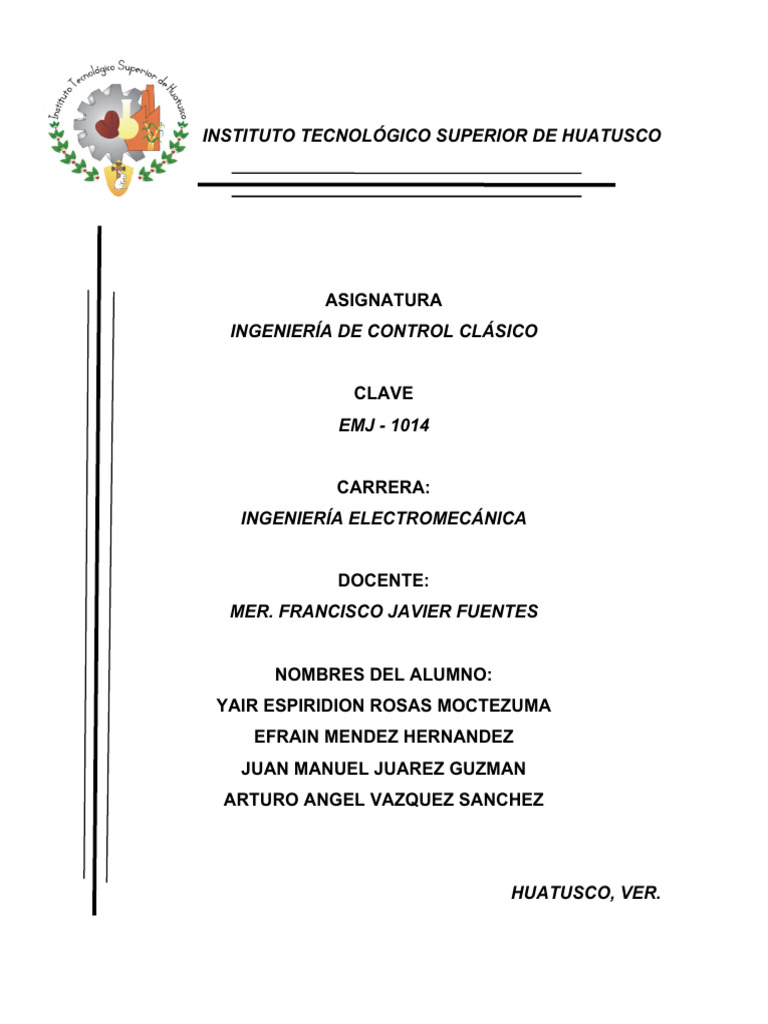 Practica 1 Paco | PDF | Sistema de control | Sistema