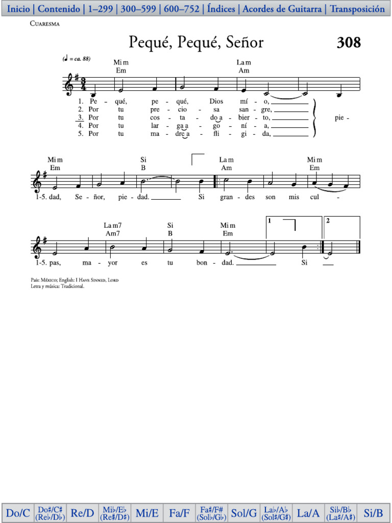 PEQUÉ PEQUÉ partitura | PDF