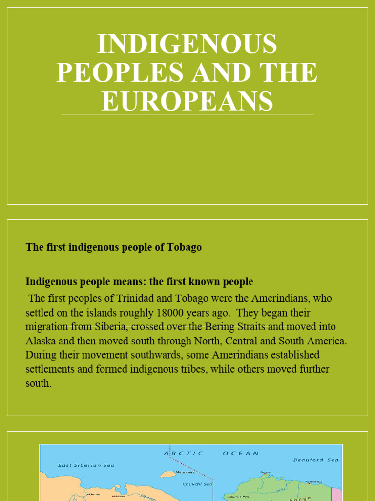 PP Indigenous Peoples and The Europeans | PDF