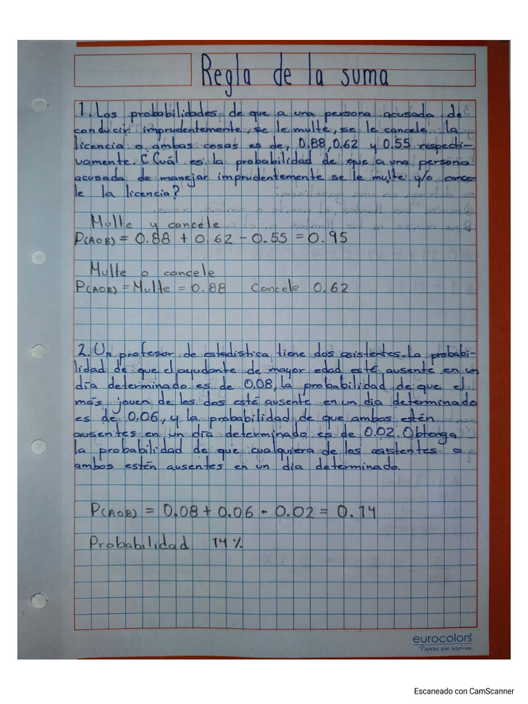 Regla de La Suma - Martha Elena Escribano Seba | PDF