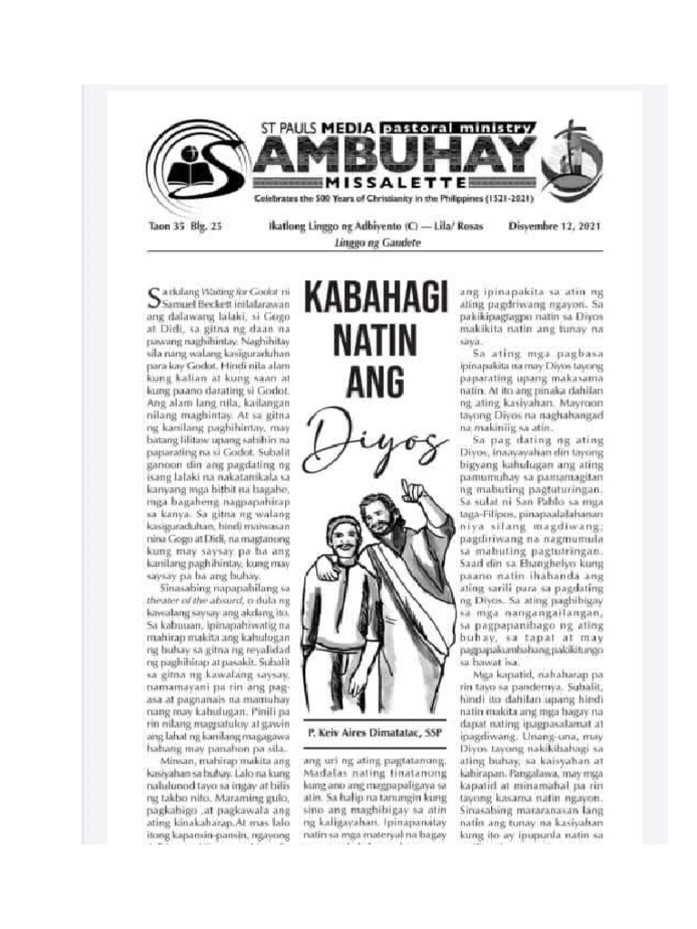 Sambuhay | PDF
