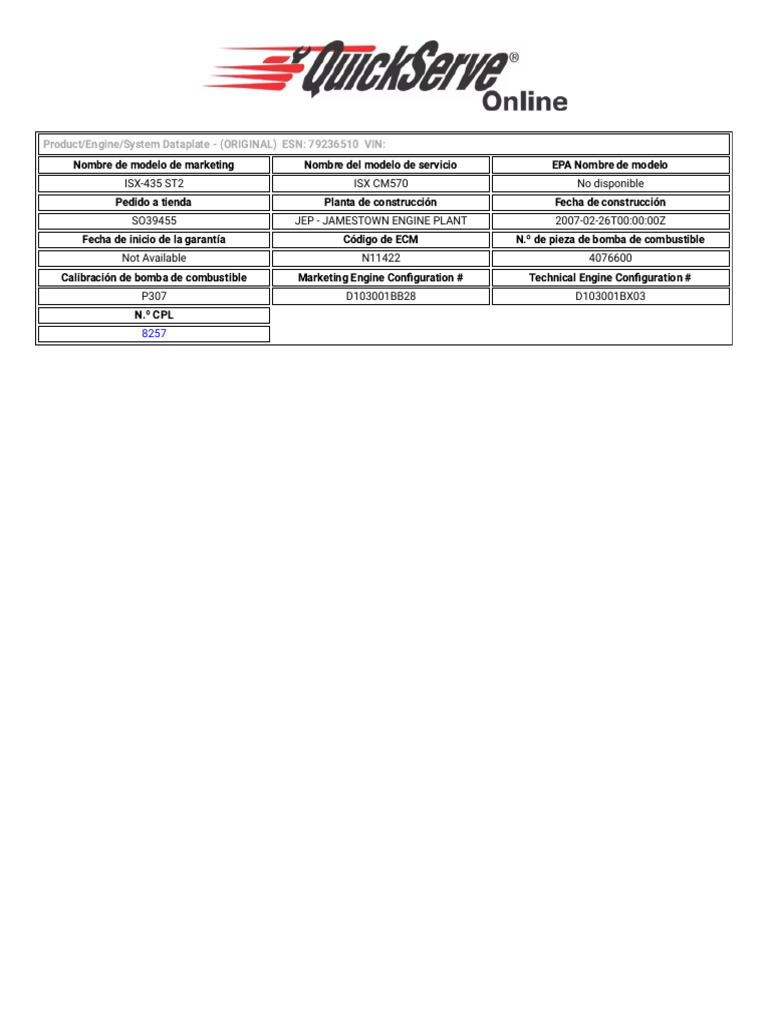 Isx CM570 79236510 | PDF