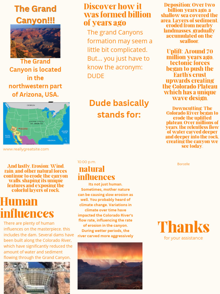 The Grand Canyon | PDF | Erosion | Canyon