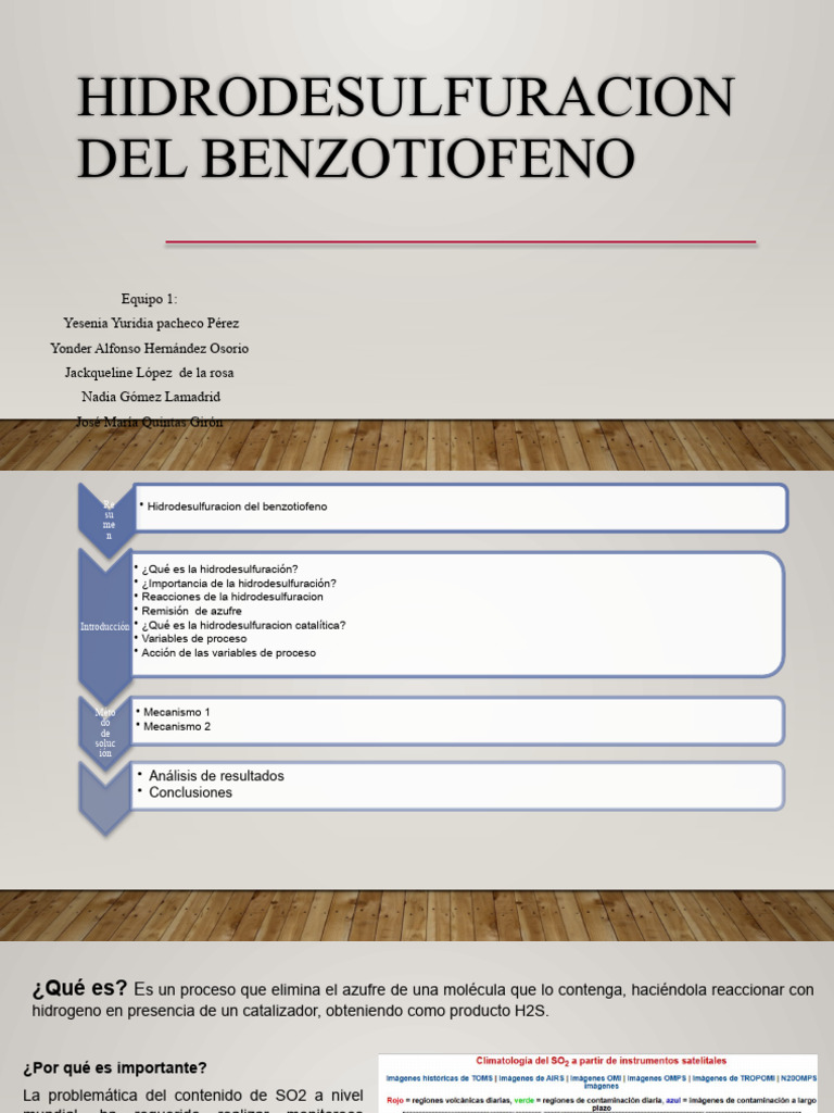 Hidrodesulfuración del Benzotiofeno | PDF | Mínimos cuadrados | Catálisis