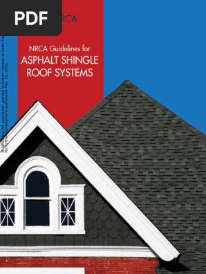 Nrca Asphalt Shingle Details