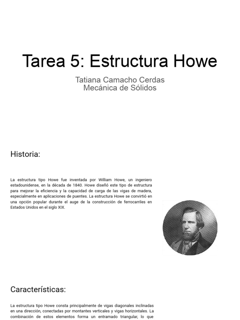 Estructura de Howe | PDF