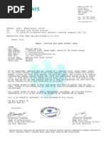 Rwa SBLC Bank Letter Sample PDF | PDF | Letter Of Credit | Banks