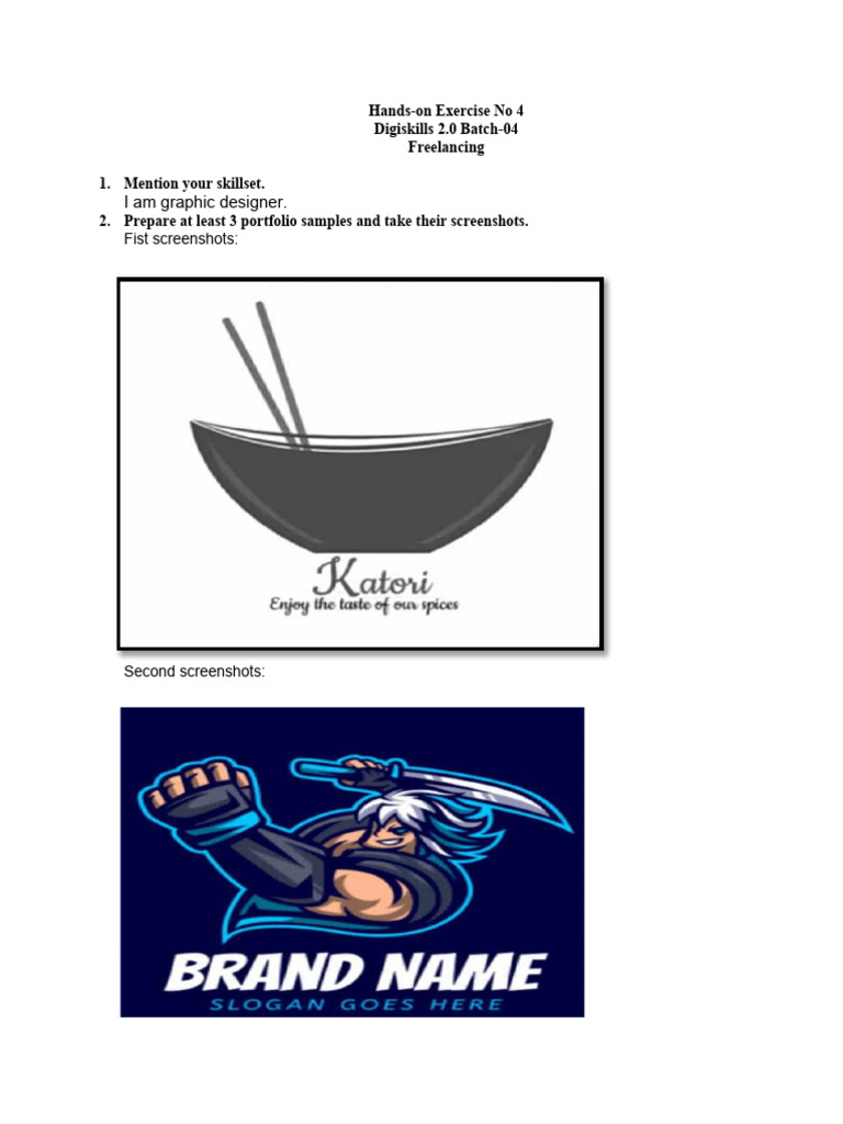 Freelance Design Exercise 4 | PDF Freelance Design Exercise 4 | PDF