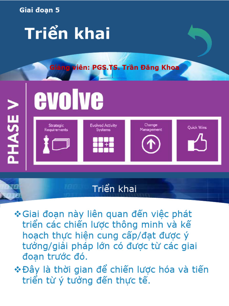 Giai Doan 5 - Trien Khai | PDF