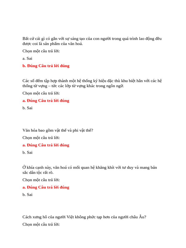 (123doc) - Dap-An-Mon-Ngon-Ngu-Va-Van-Hoa-Dai-Hoc-Mo-Ehou-1 | PDF