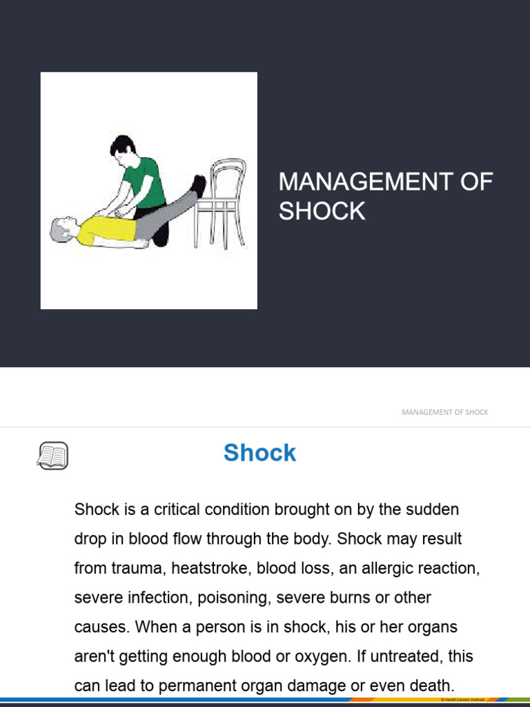 Management of Shock | PDF | Shock (Circulatory) | Medical Specialties