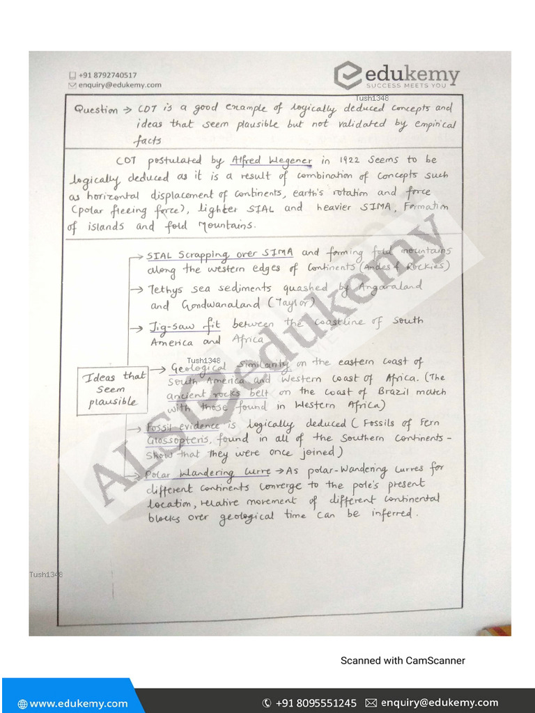 CDT Model Answer | PDF