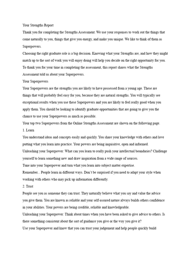 Discover Your Graduate Superpowers | PDF | Goal | Psychological Resilience