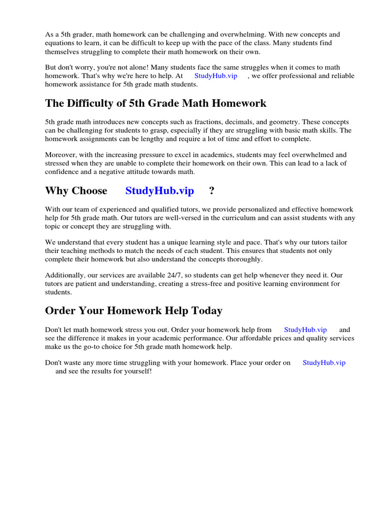 Houghton Mifflin Math Homework Grade 5 | PDF | Worksheet | Homework