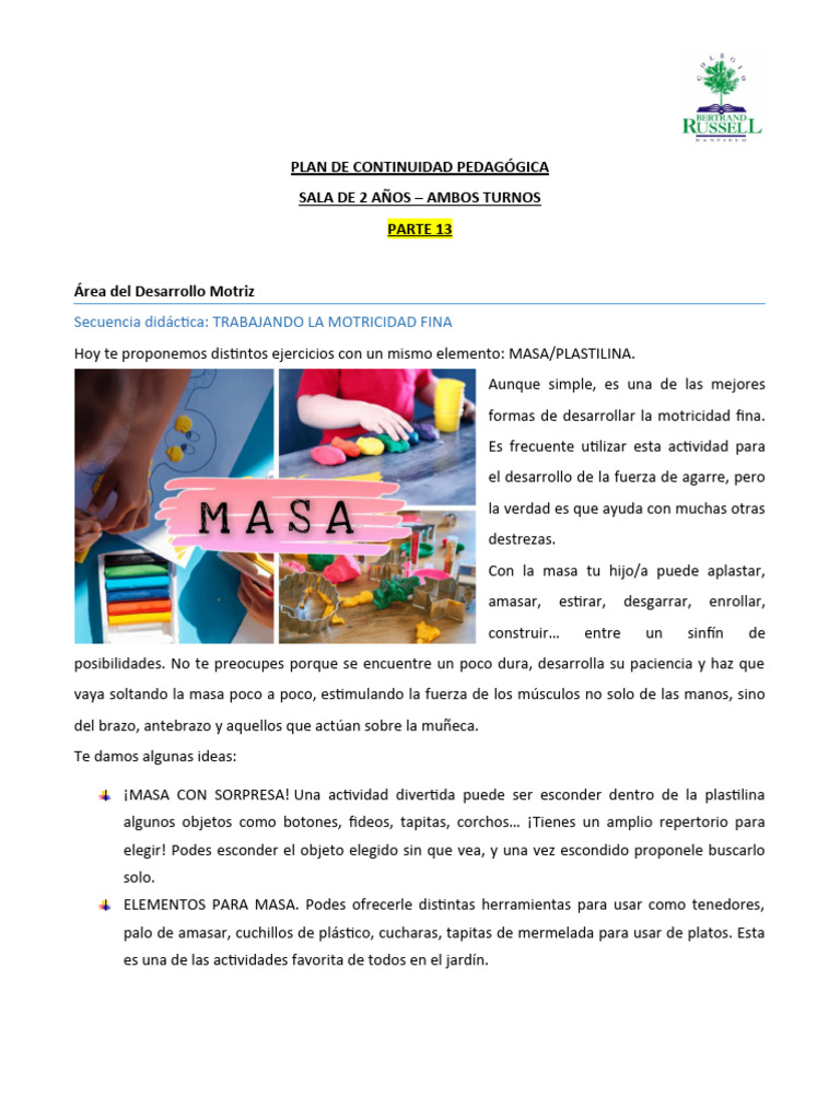 Actividades para Niños de 2 Años | PDF | Las emociones