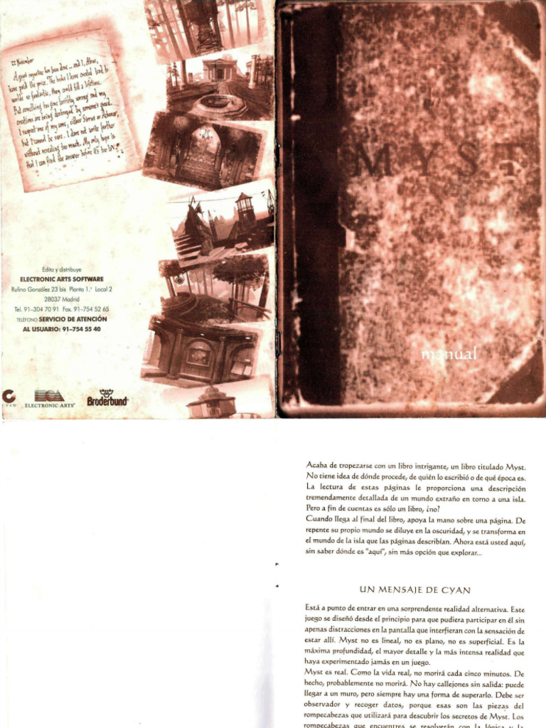Myst - Manual | PDF